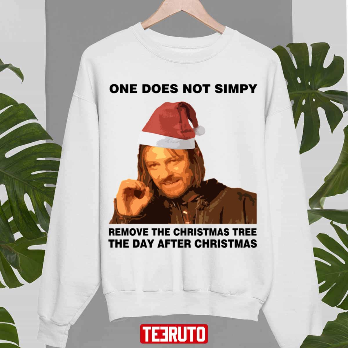 One Does Not Simply Remove The Christmas Tree The Walking Dead Daryl ...