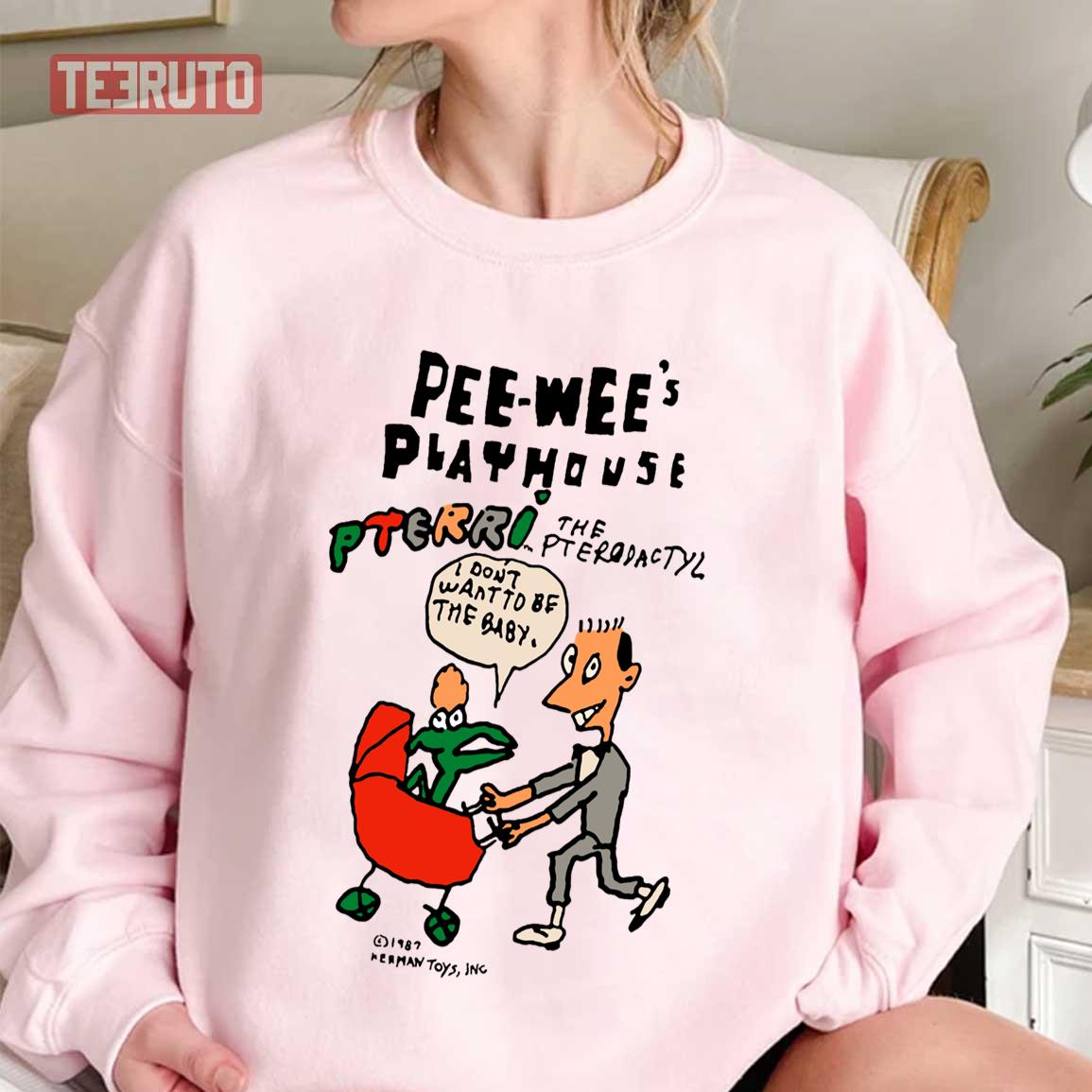 Pee Wees Playhouse Vintage Pee Wee Herman Paul Reubens Unisex ...