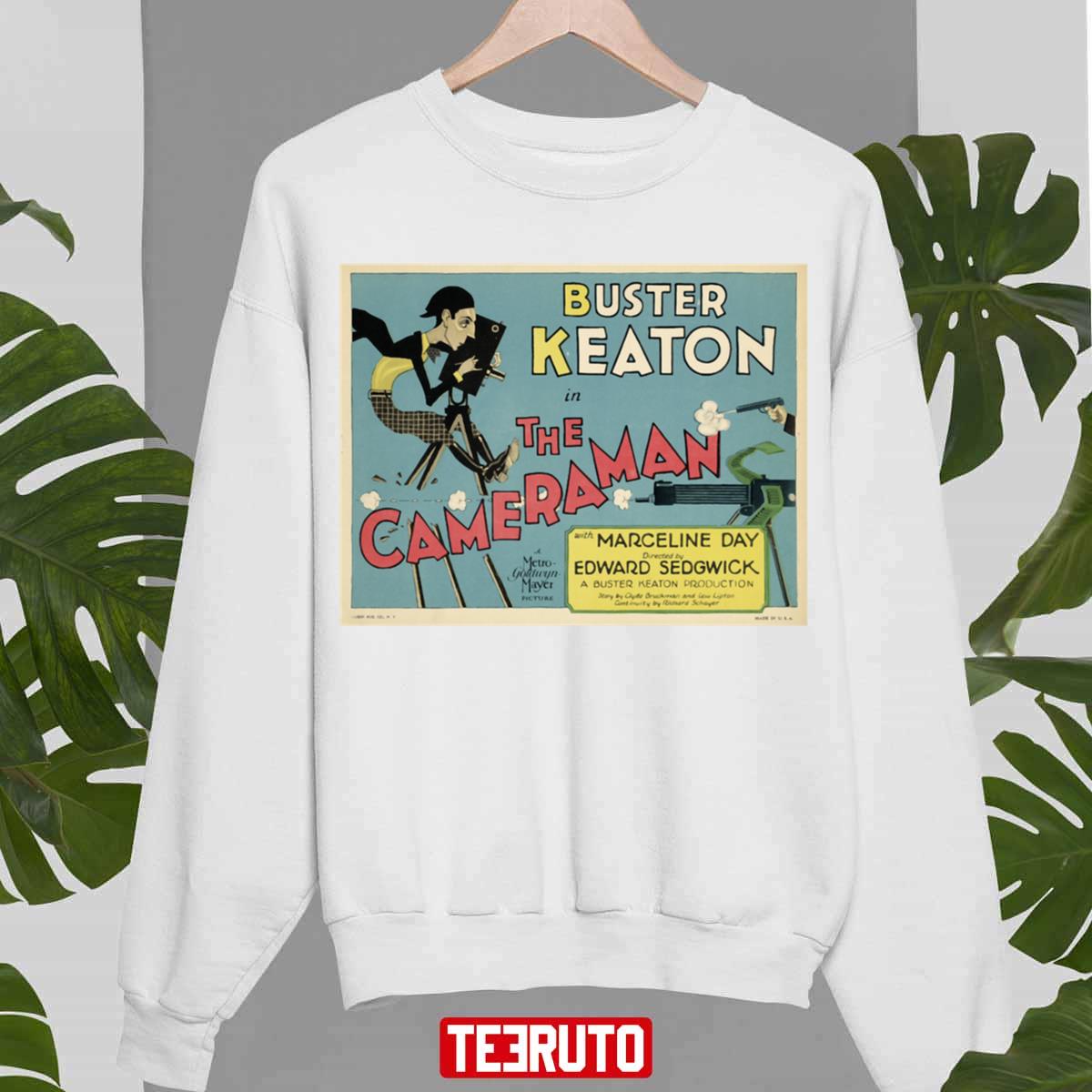 Buster Keaton In The Cameraman Unisex Sweatshirt - Teeruto