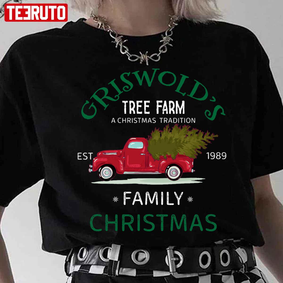 Griswold's Tree Farm Christmas Vintage Sweatshirt - Teeruto