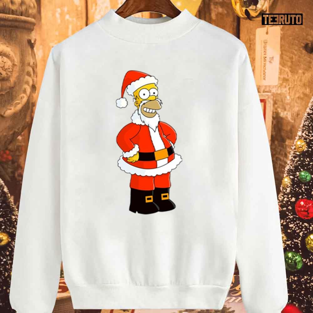 Homer Jay Simpson Christmas Sweatshirt - Teeruto