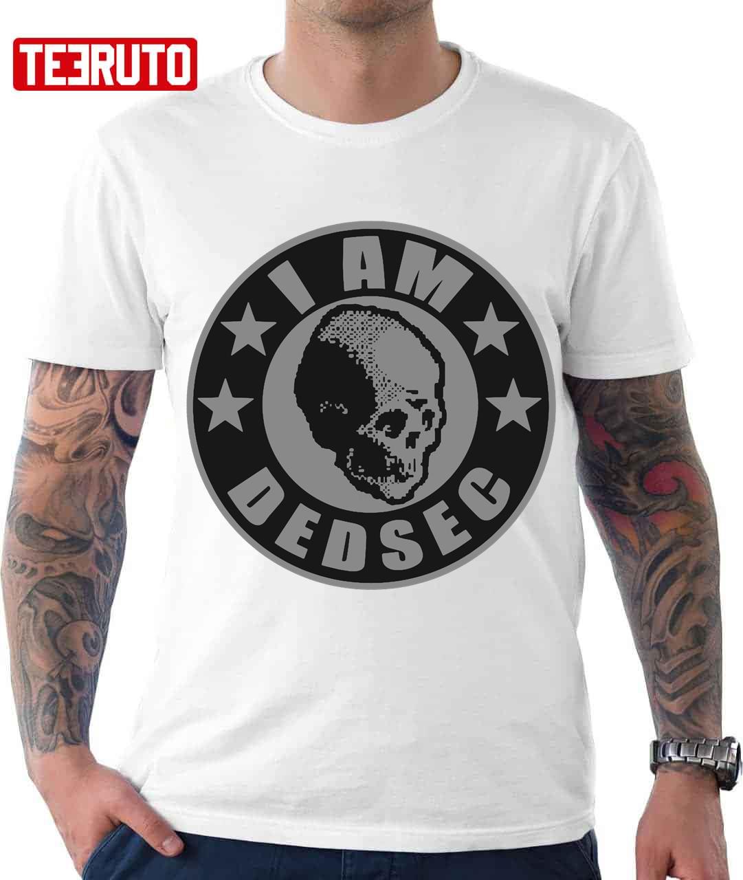 I Am Dedsec The World Hacker Resistance Unisex T-Shirt - Teeruto