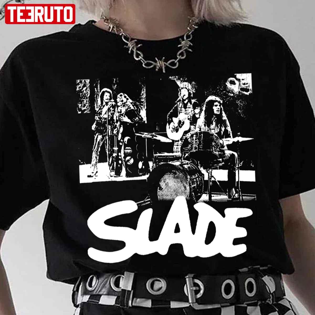 Look Wot You Dun Slade Rock Unisex T-Shirt - Teeruto