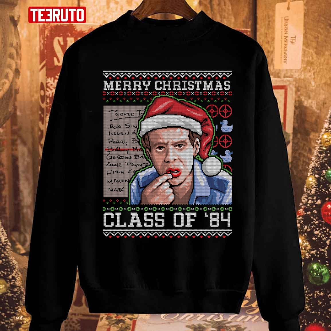 Merry Christmas Class Of '84 Unisex Sweatshirt - Teeruto