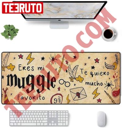 Muggle Icons Harry Potter Mouse Pad - Teeruto