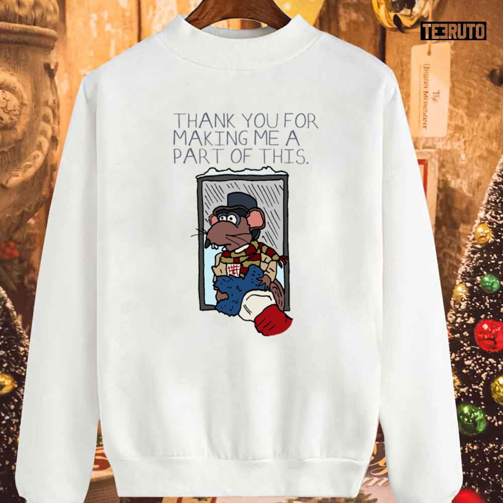 Muppet Christmas Carol Rizzo Sweatshirt - Teeruto