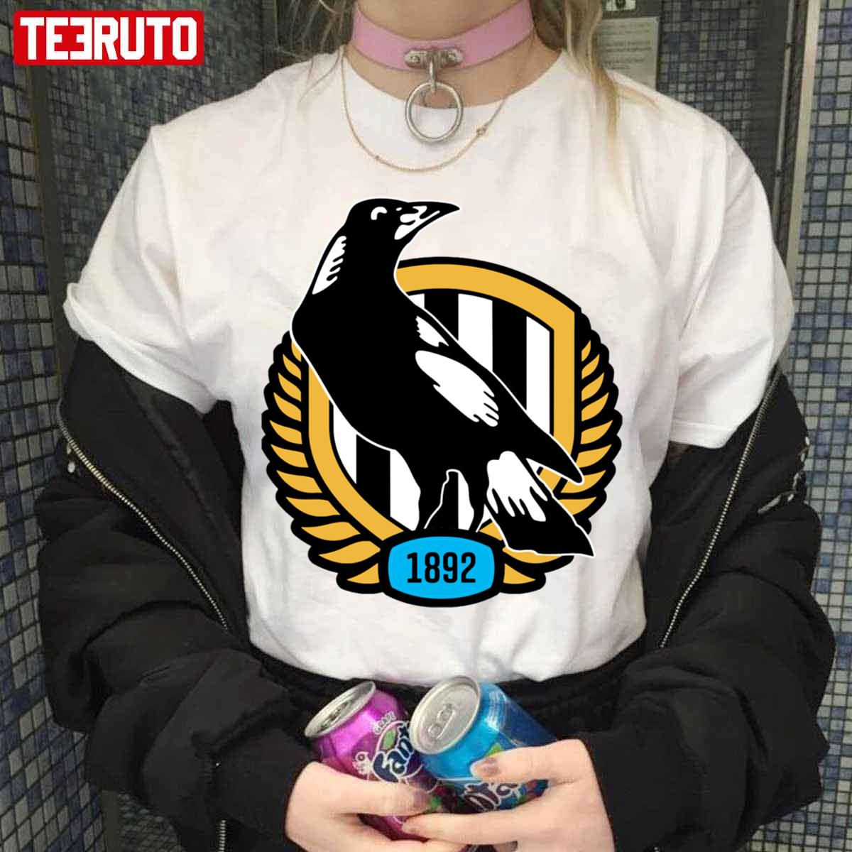 Newcastle United Logo Alternatif Unisex Sweatshirt - Teeruto