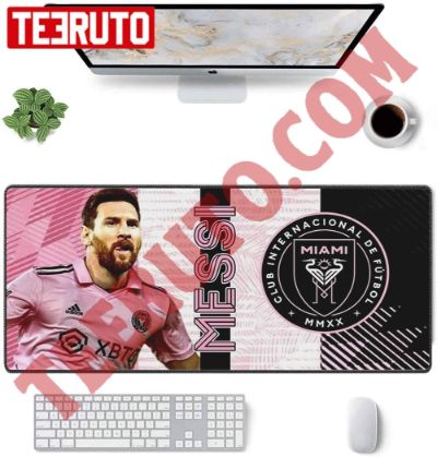 Number 10 Miami Soccer Lionel Messi Mouse Pad - Teeruto