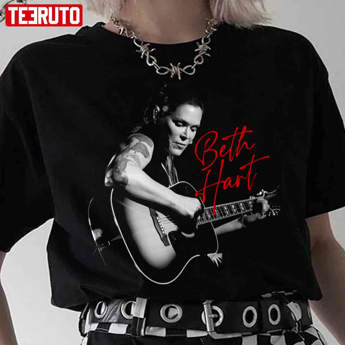 Beth Hart Vintage Unisex T-Shirt - Teeruto