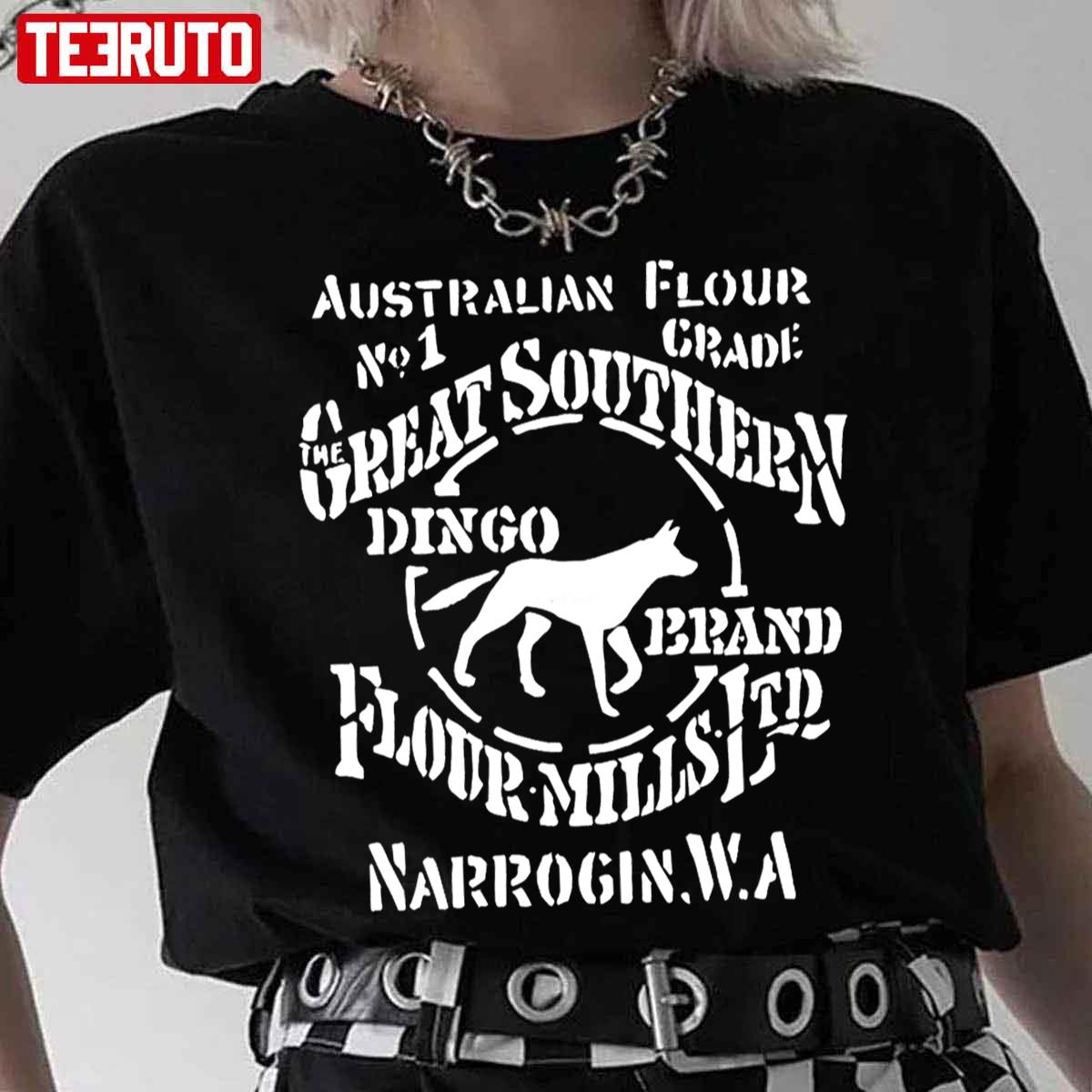 Dingo Brand Christmas Logo Unisex T-Shirt - Teeruto