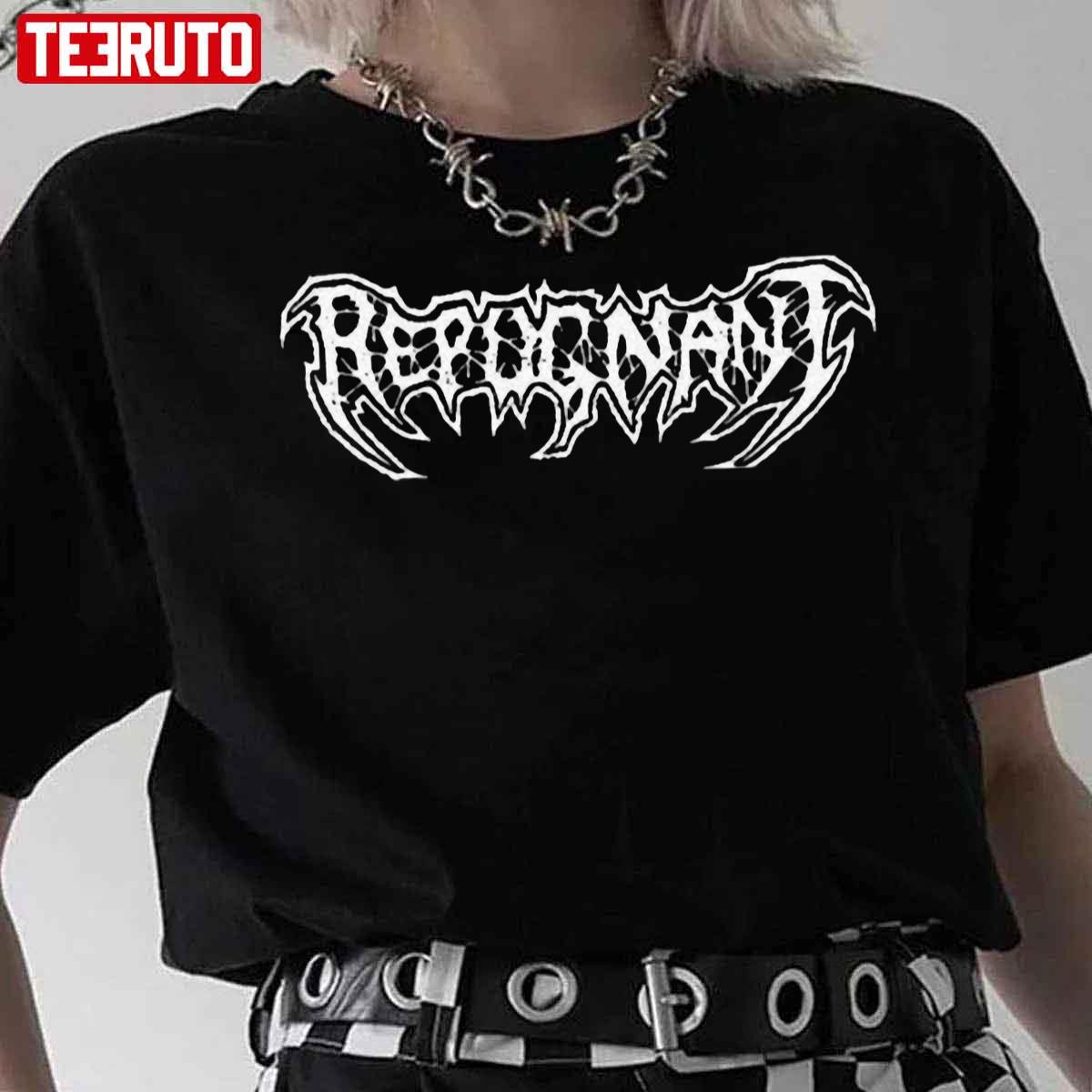 Repugnant Black And White Logo Unisex T-Shirt - Teeruto
