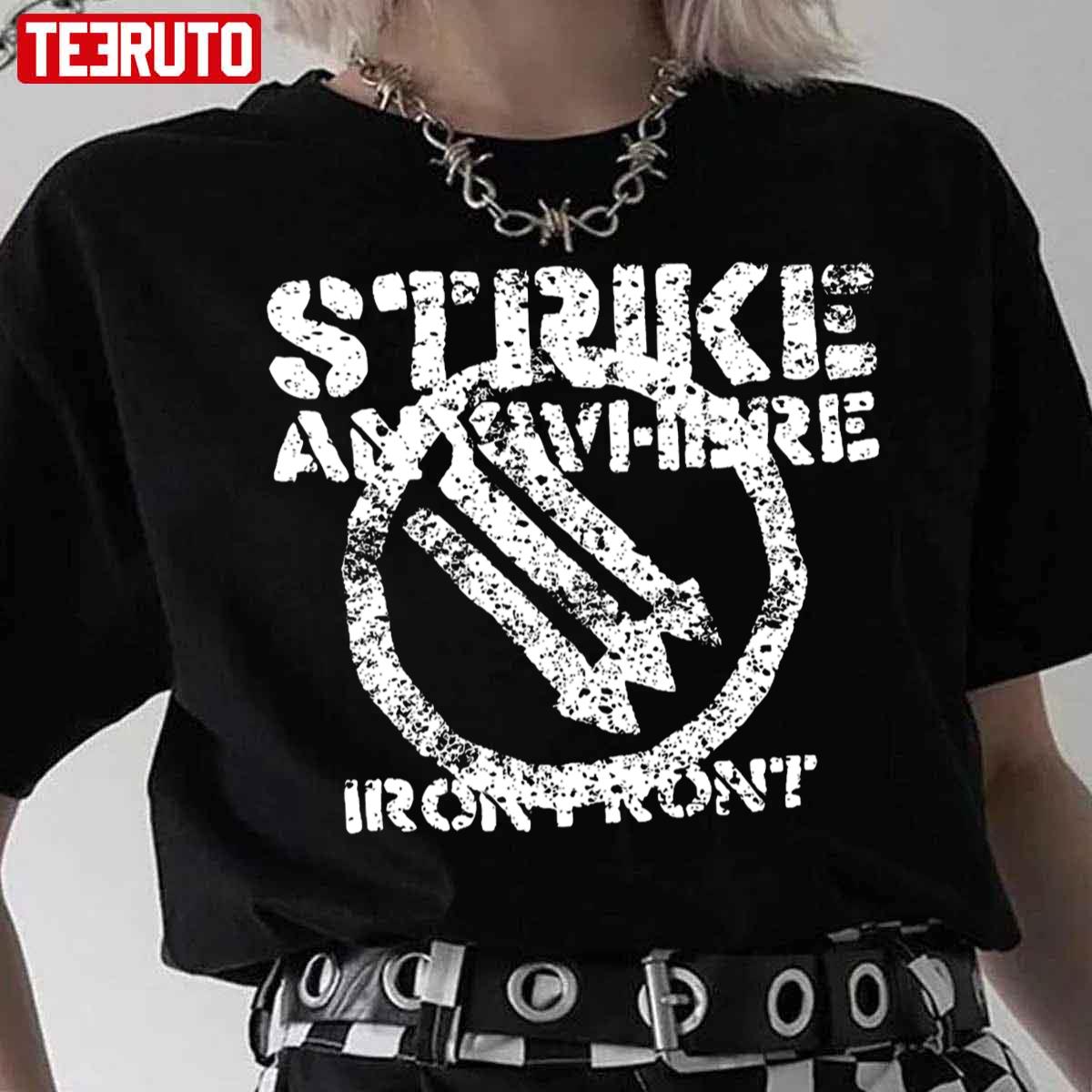 Strike Anywhere Animated Art Unisex T-Shirt - Teeruto