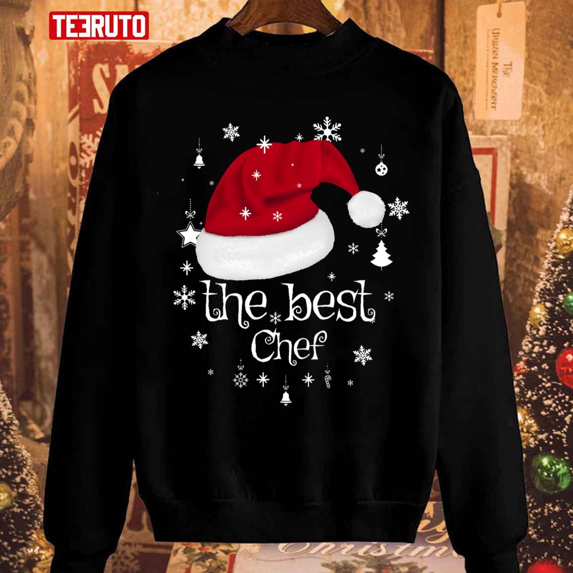 The Best Chef The Christmas Vintage Sweatshirt - Teeruto