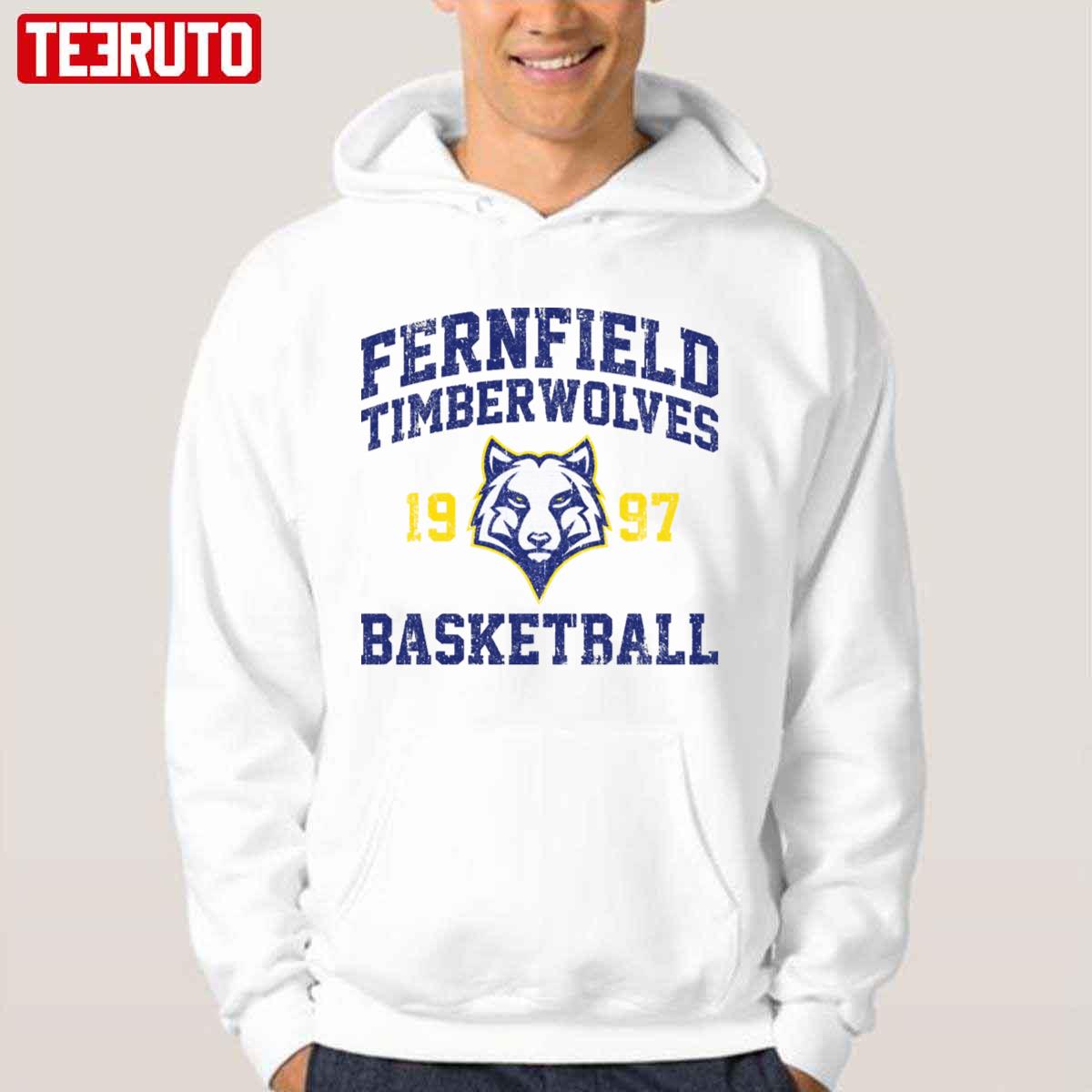 Fernfeild Timberwolves Basketball Air Bud Variant Unisex T-Shirt - Teeruto