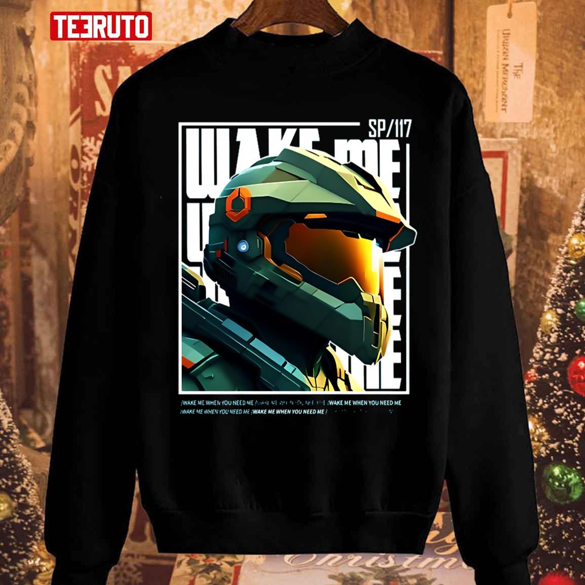 Halo Game Quotes Master Chief Spartan Unisex Sweatshirt - Teeruto