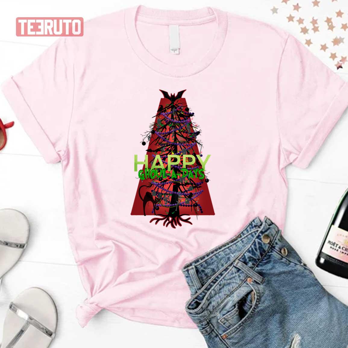 Happy Ghoul A Day By Topher Adam 2023 Christmas Unisex Sweatshirt - Teeruto