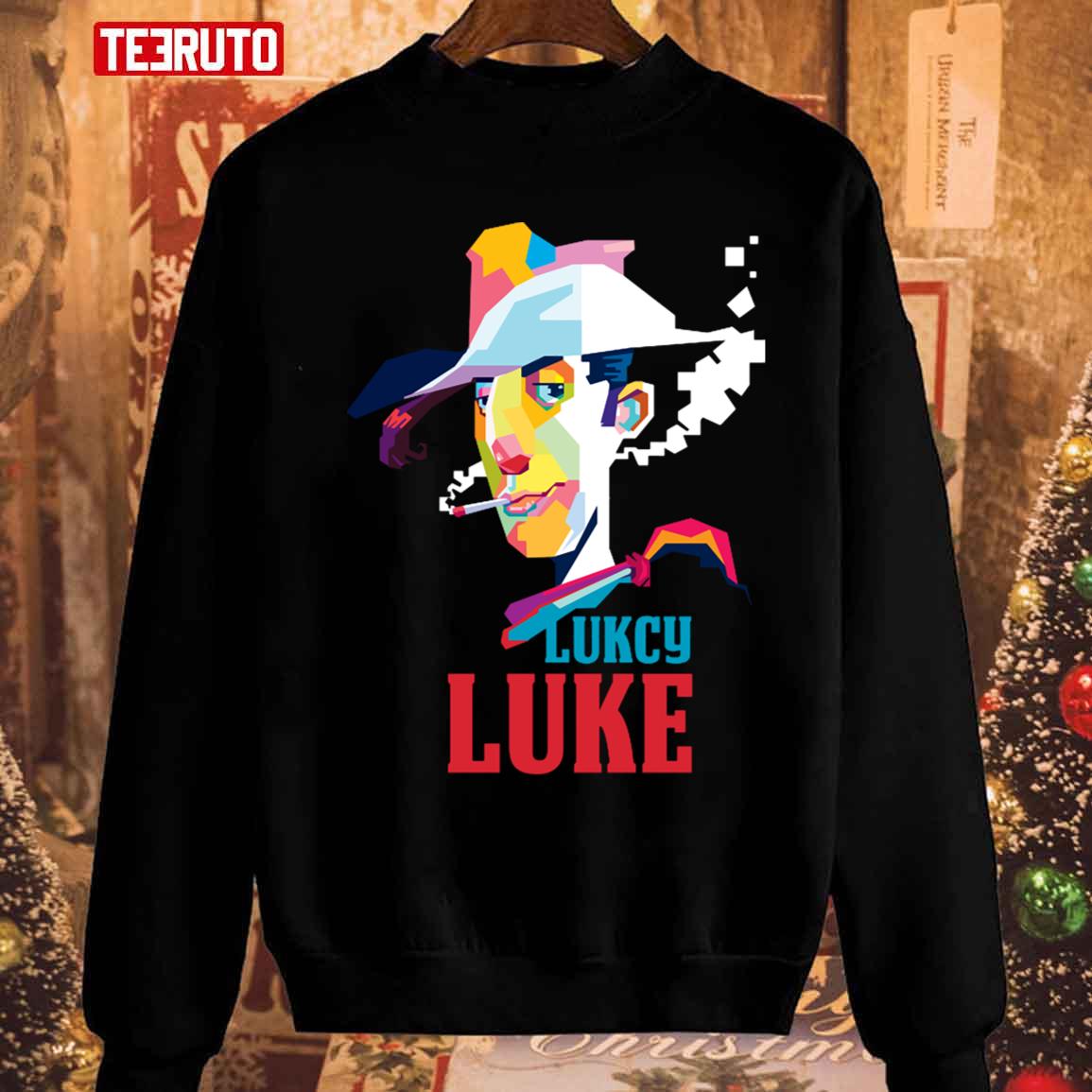 Lucky Luke In Pop Art Unisex Sweatshirt - Teeruto