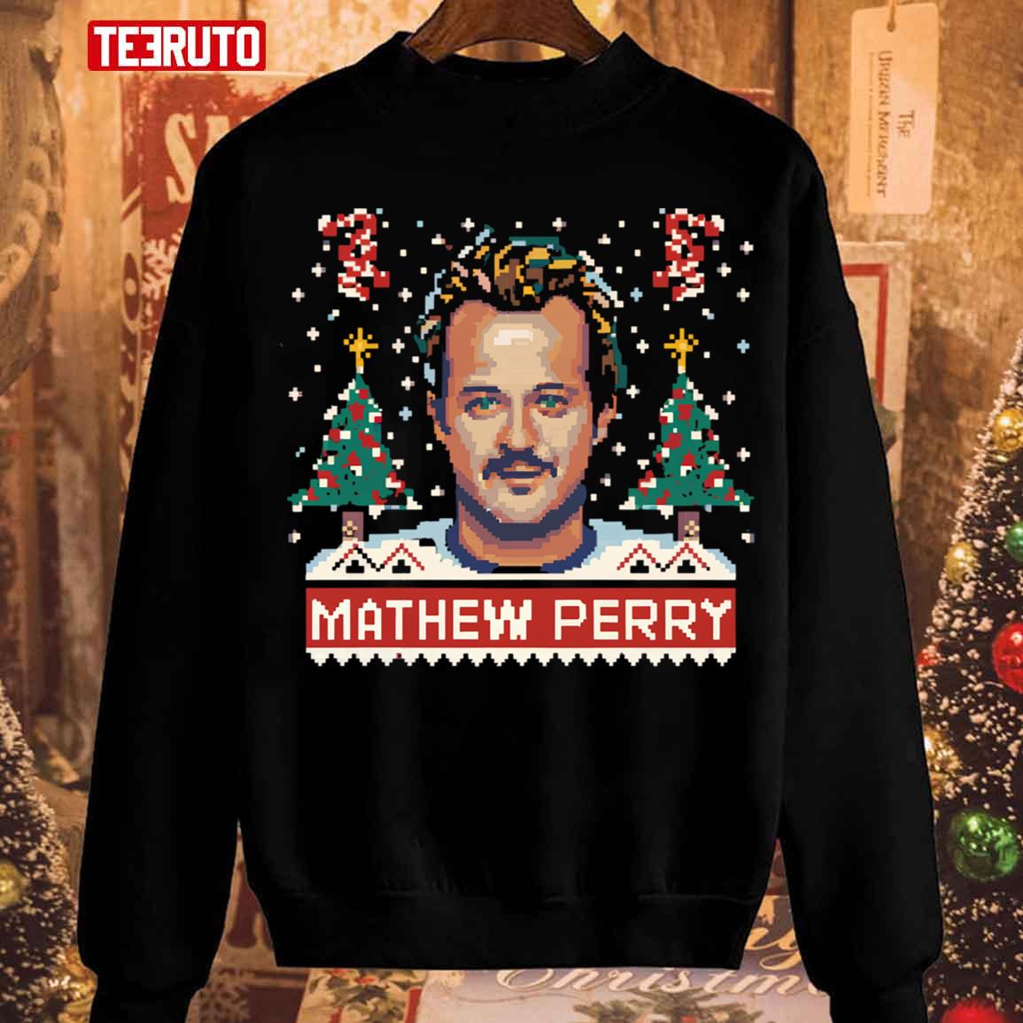 Matthew Perry Christmas Unisex Sweatshirt - Teeruto