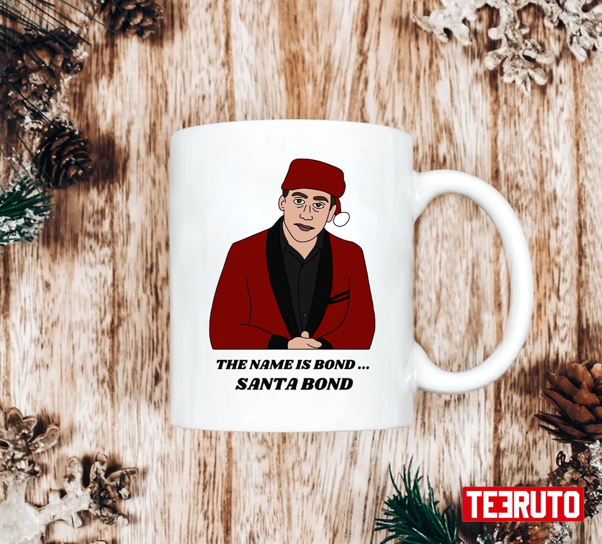 My Name Is Santa Bond Christmas The Office Unisex Sweatshirt - Teeruto