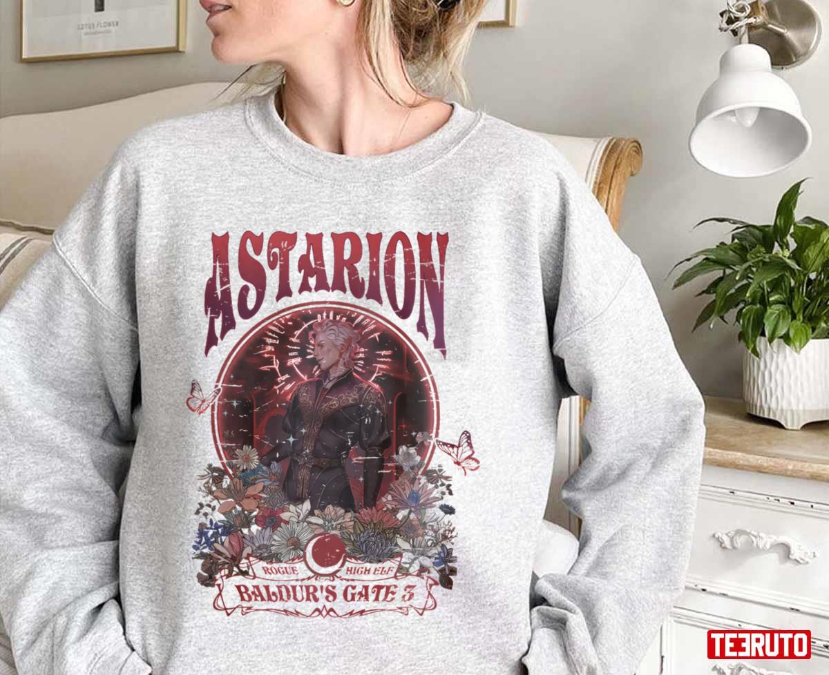 Astarion Bulders Baldurs Gate 3 Unisex T-Shirt - Teeruto