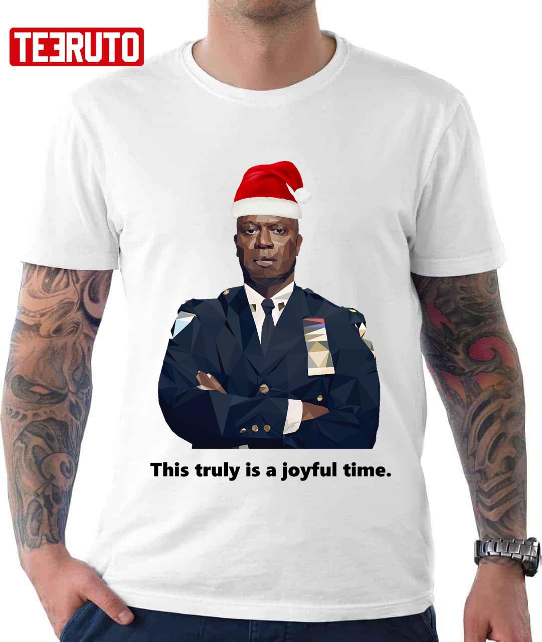 Capt Holt Is Having A Joyful Holiday Season Unisex T-Shirt - Teeruto