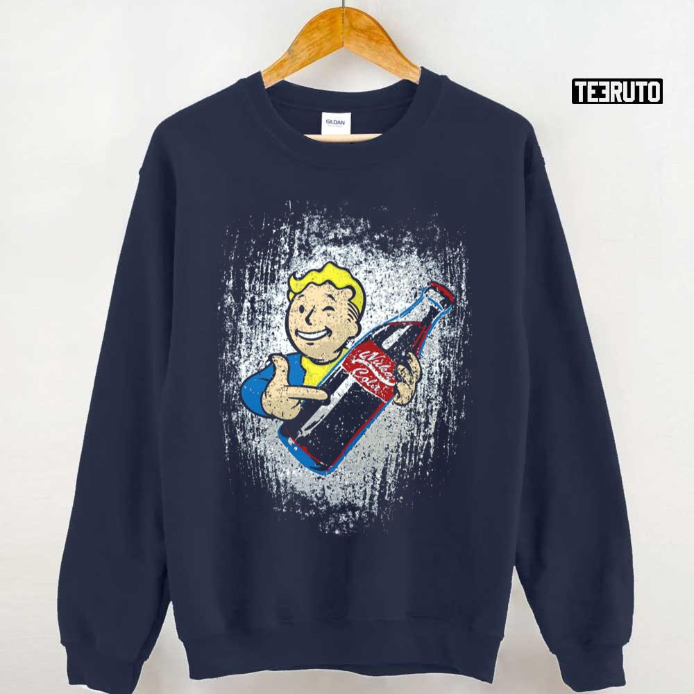 Fallout Nuka Cola Vault Boy Promo 2010 Unisex T-Shirt - Teeruto