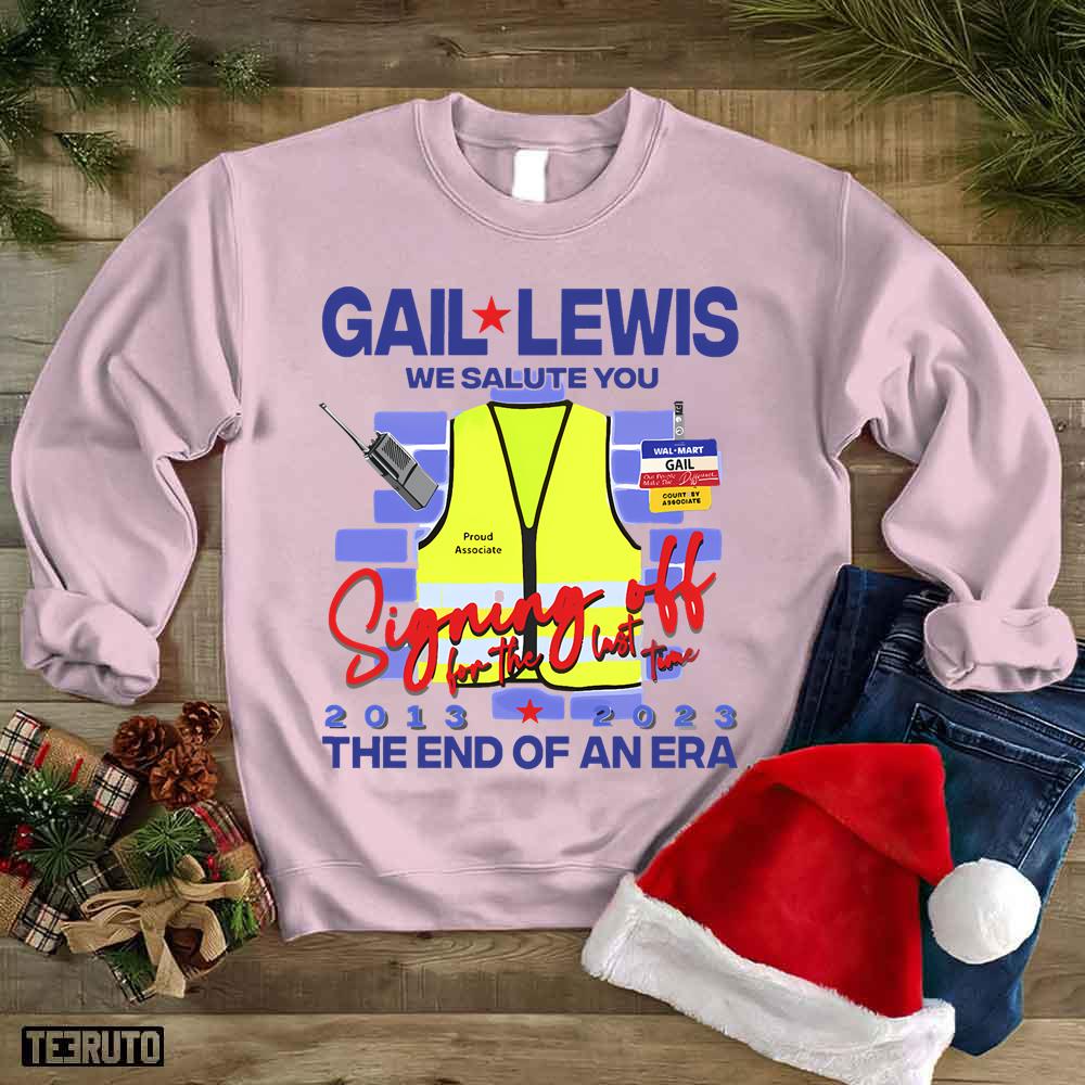 Gail Lewis We Salute You The End Of An Era Graphic Unisex Sweatshirt ...