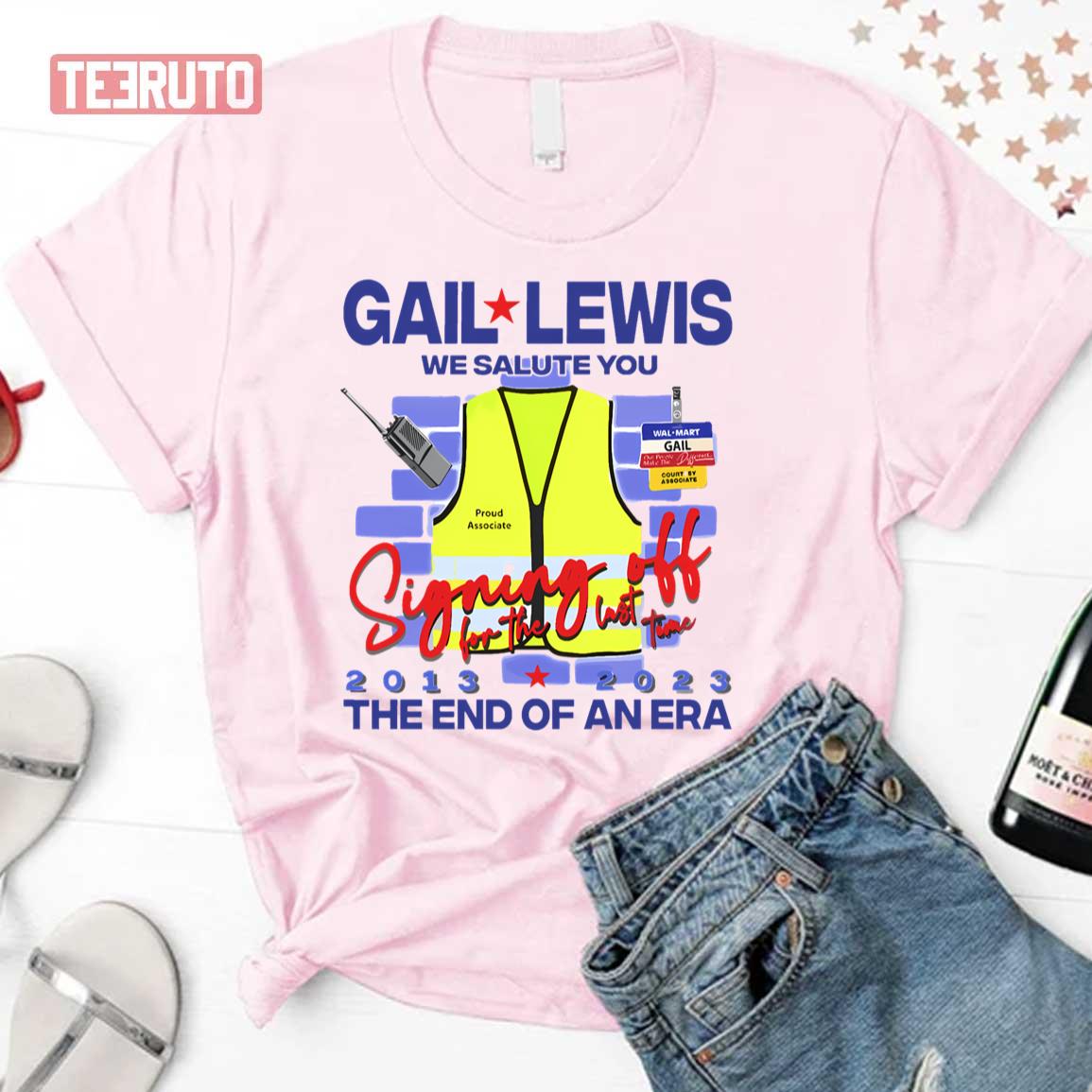 Gail Lewis We Salute You The End Of An Era Graphic Unisex Sweatshirt ...