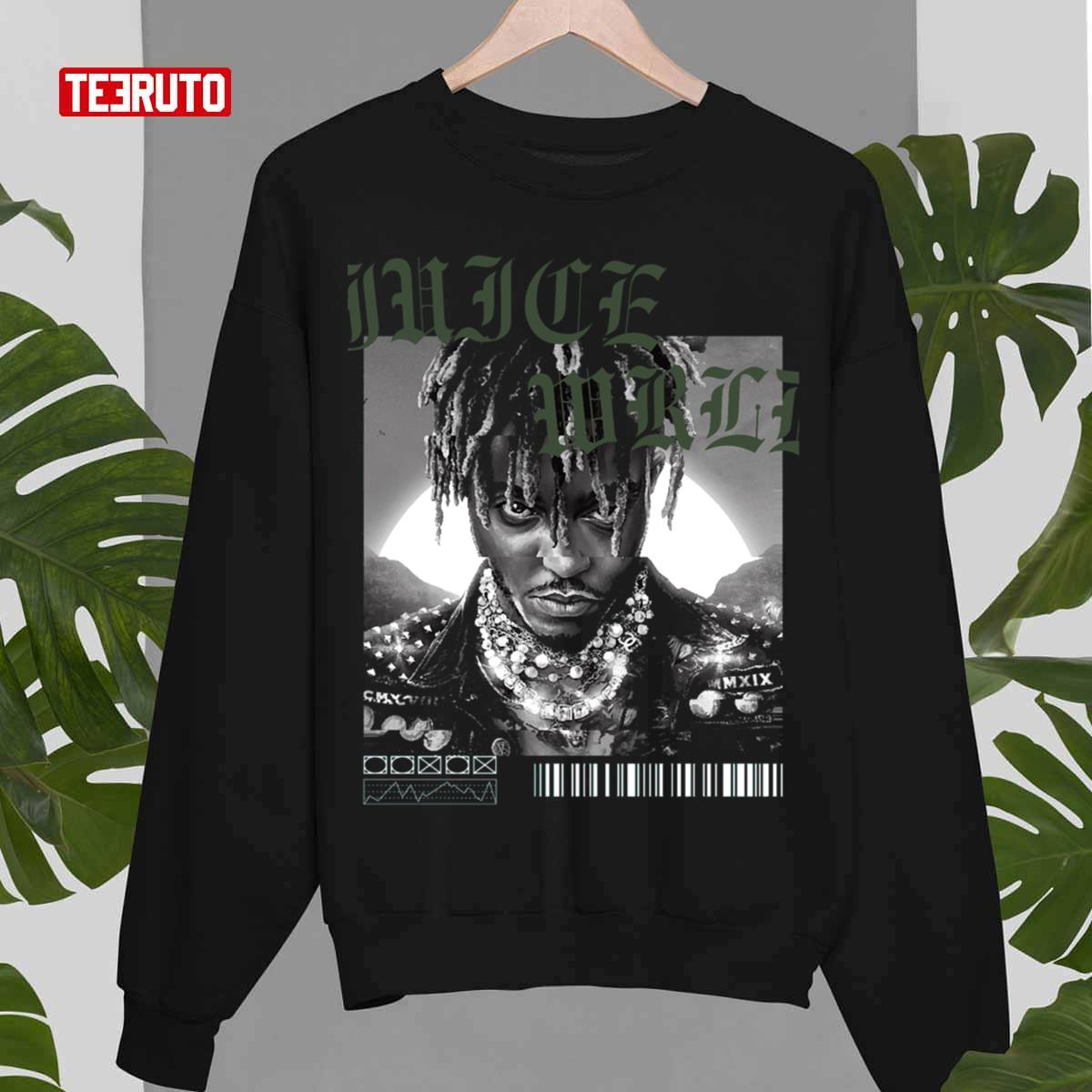Juice Wrld Streetwear Design Active Unisex Sweatshirt - Teeruto