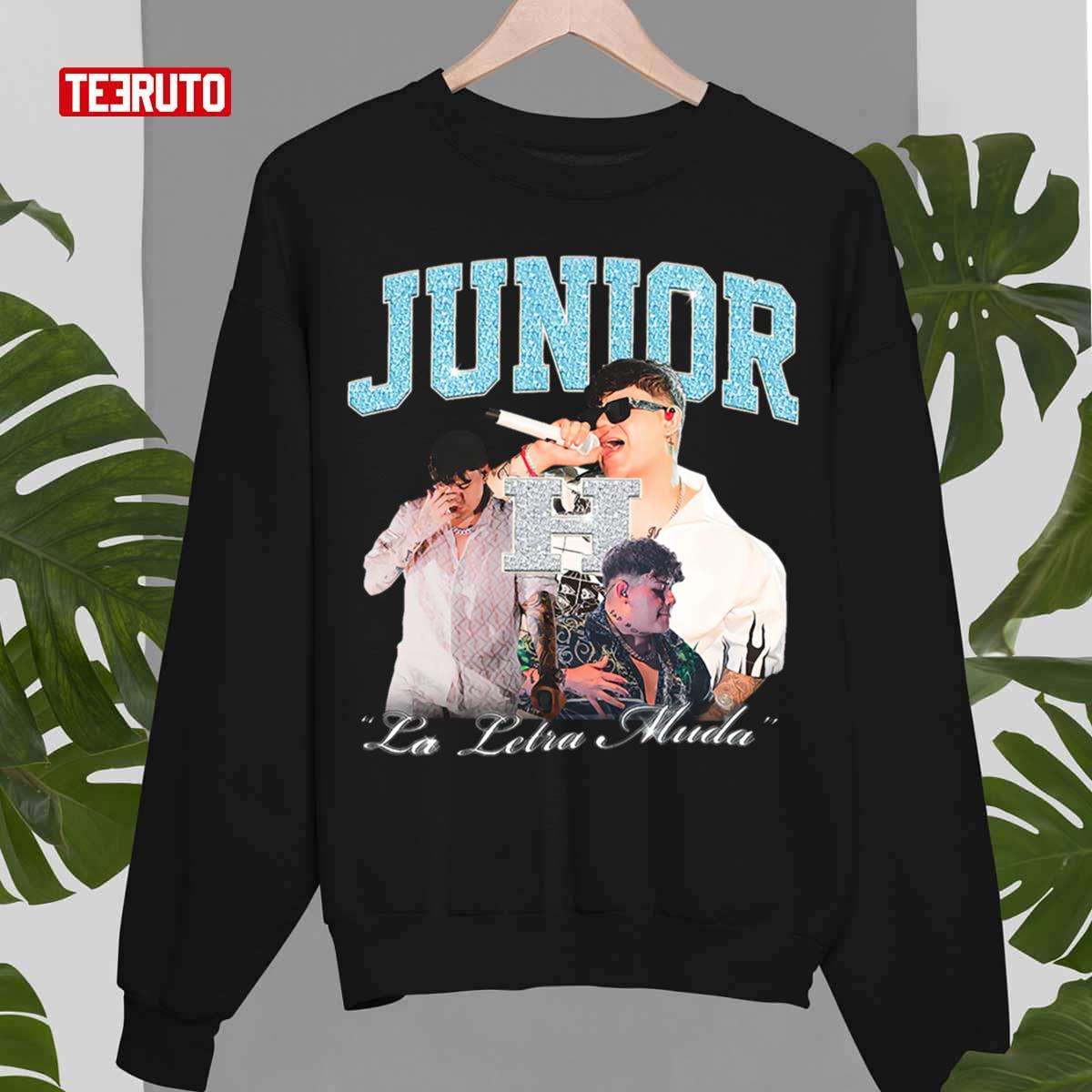 Letra Muda Retro Junior H Unisex Sweatshirt - Teeruto