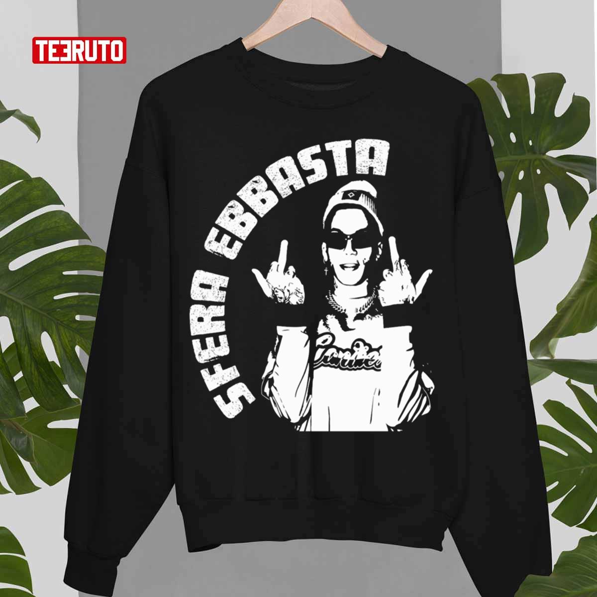 Sfera Ebbasta Rapper Designs Unisex Sweatshirt - Teeruto