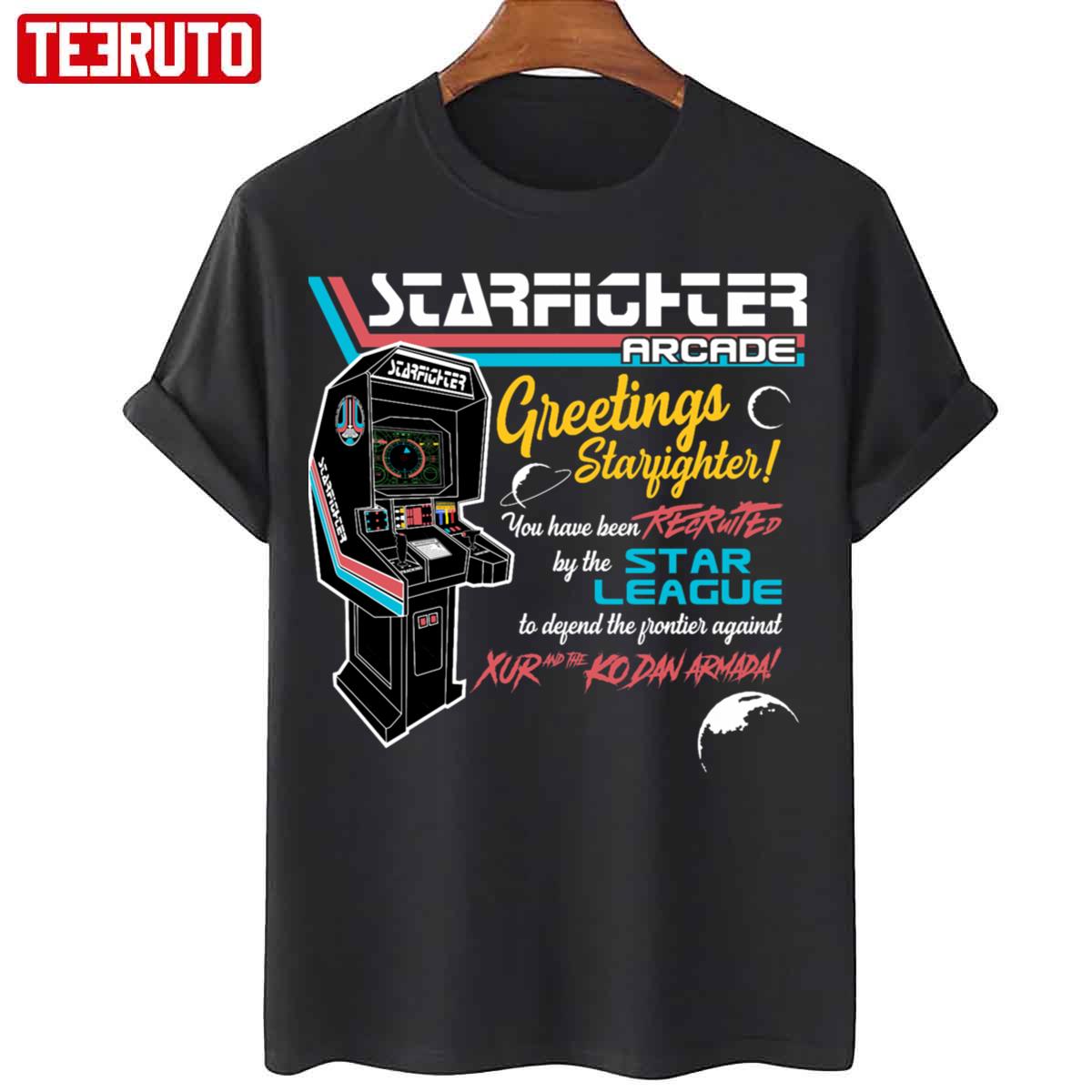 Starfighter Arcade Art Unisex Sweatshirt - Teeruto